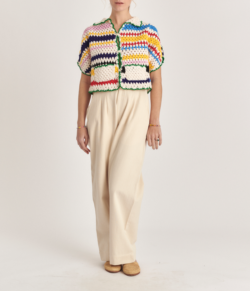 Mii Collection Geraldine Shirt - Multi | Garmentory