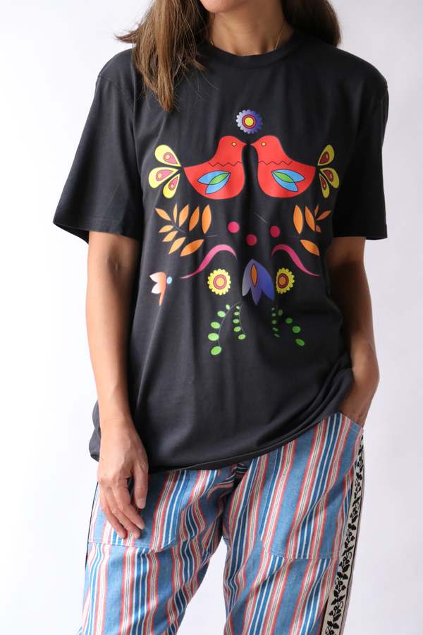 Monoki Karma Tee - Anthracite | Garmentory