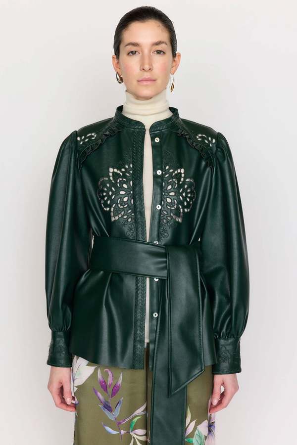 Christy Lynn Irina Jacket - Forest | Garmentory