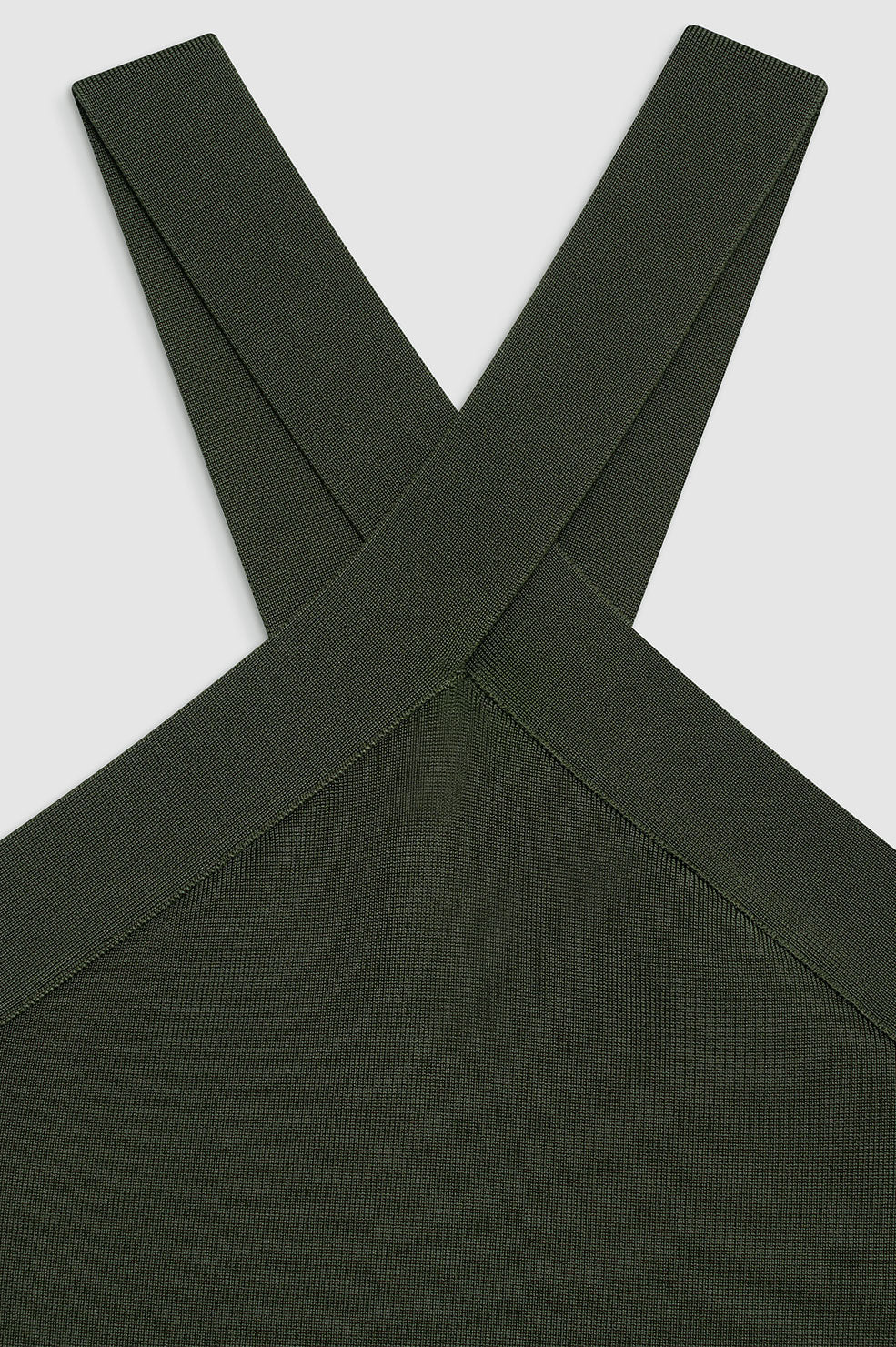 Anine Bing Brea Top - Dark Olive | Garmentory