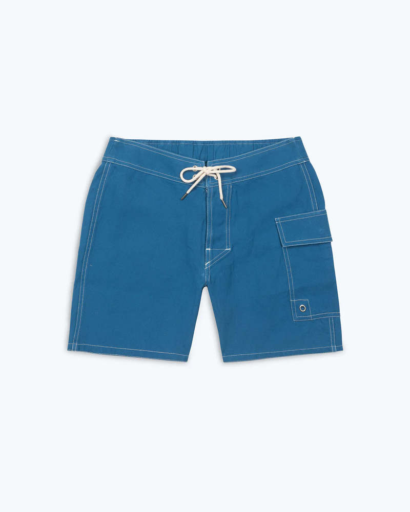 Alex Crane Rama Board Shorts - Indigo | Garmentory