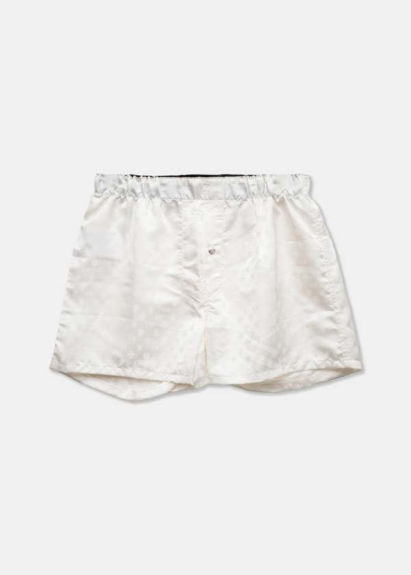 Chrome Hearts Printed Silk Boxers - White | Garmentory