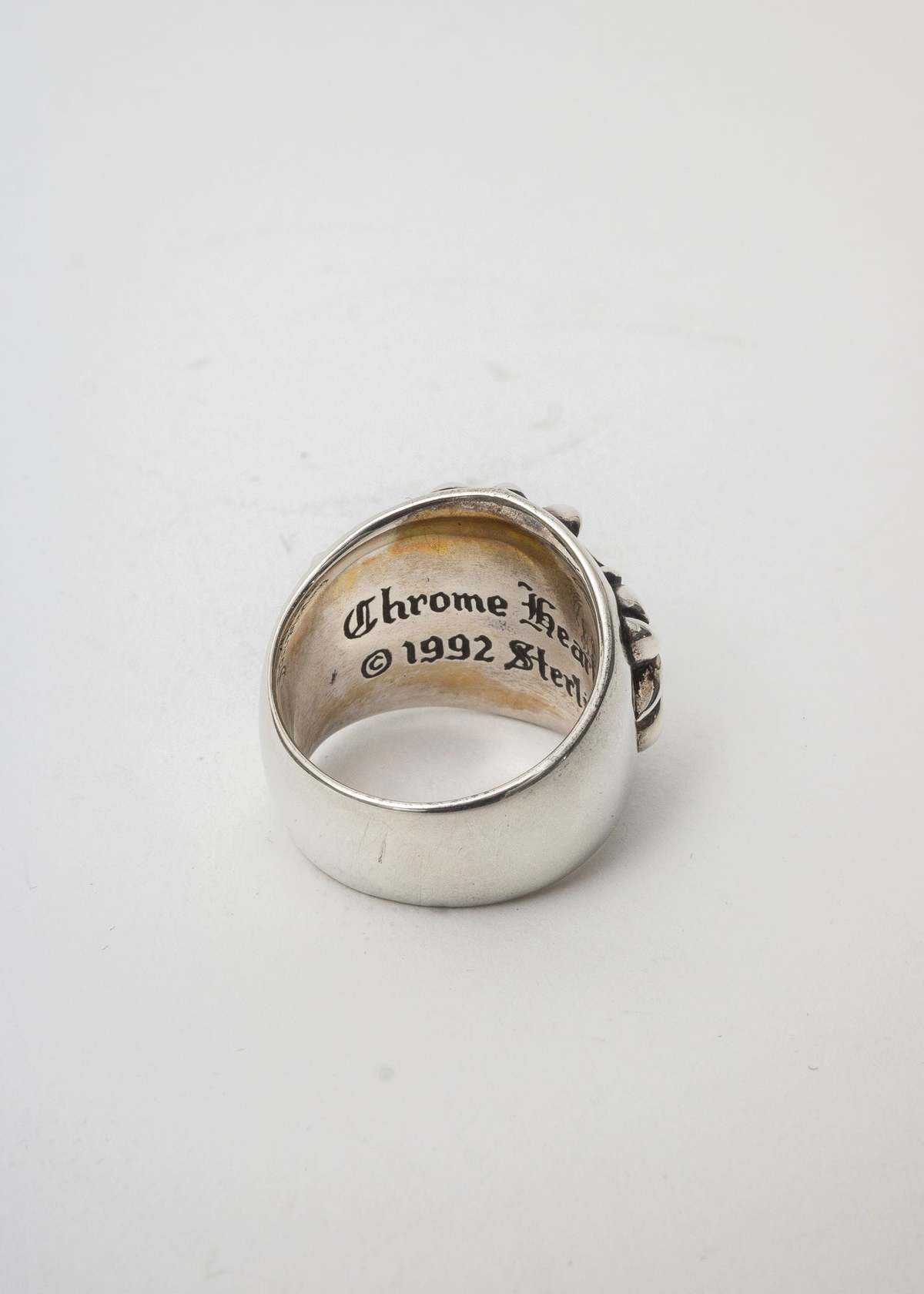 chrome hearts Keeper Floral Silver Ring - Silver | Garmentory