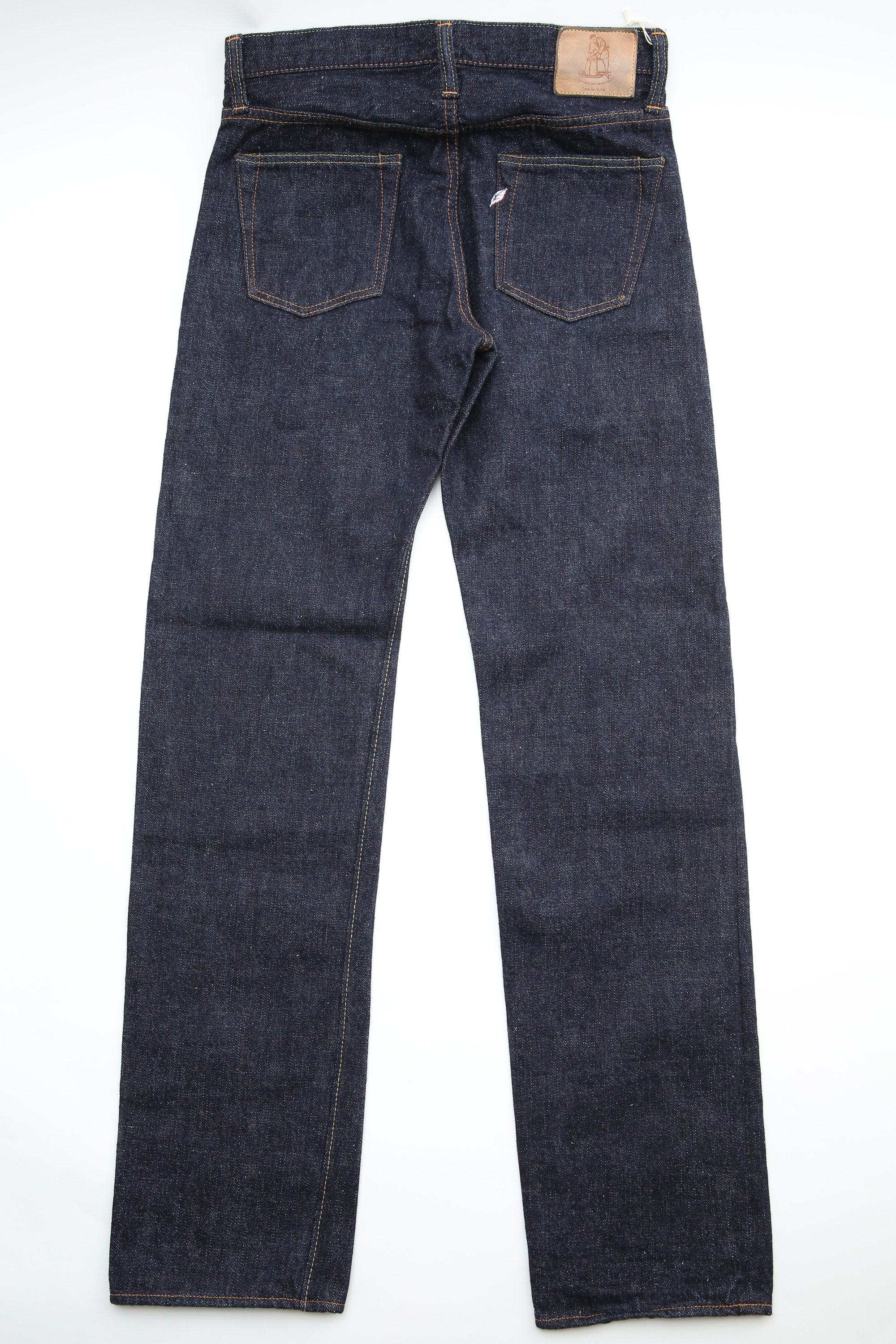 Pure Blue Japan Woven Jeans 16.5oz Slub Denim Regular Straight Wash ...