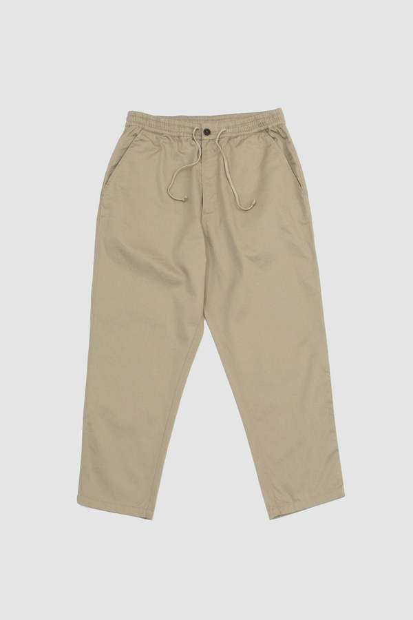Universal Works Hi Water Twill Trouser - Stone | Garmentory
