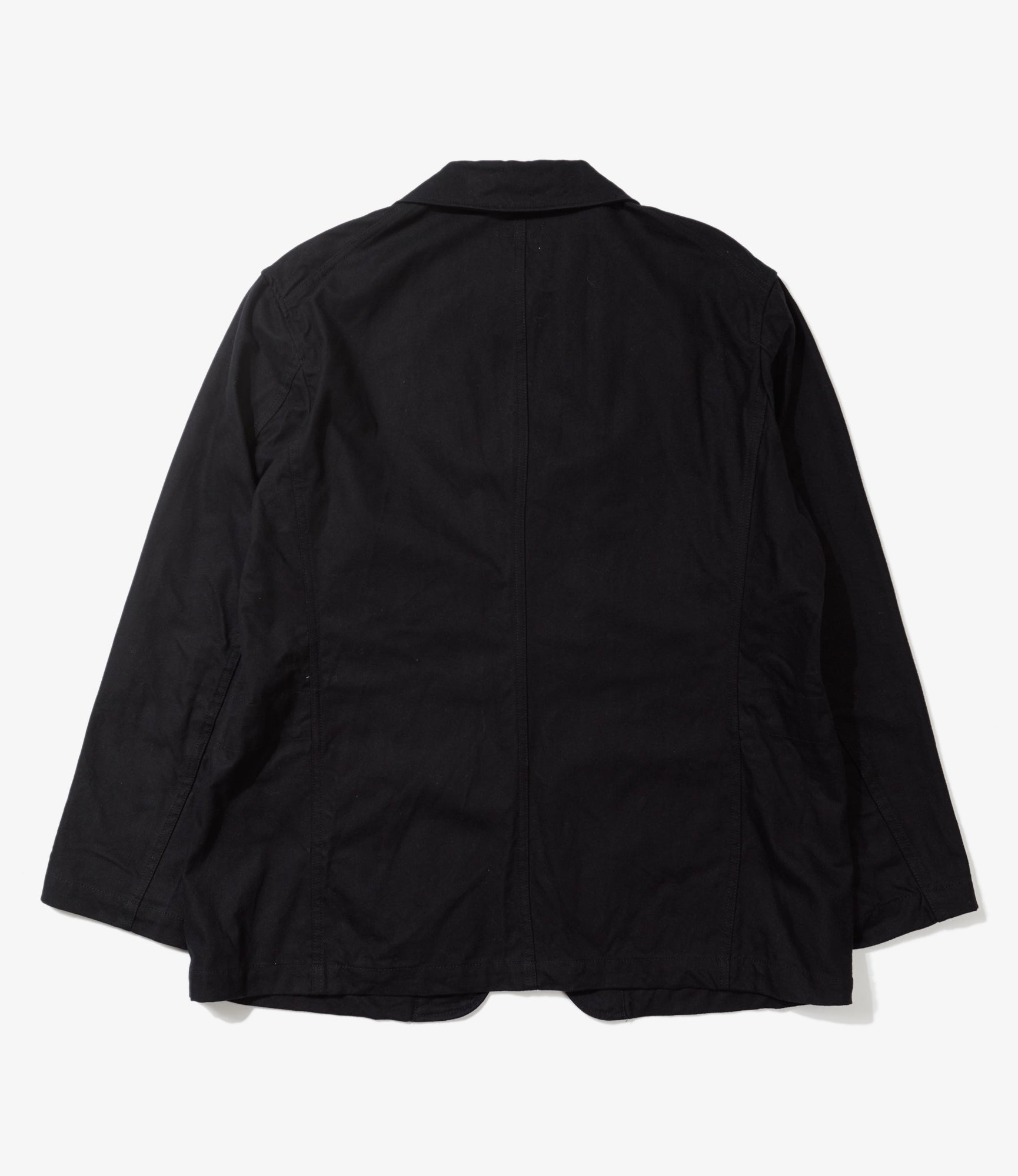 Engineered Garments Cotton Brushed HB Bedford Jacket - Black | Garmentory