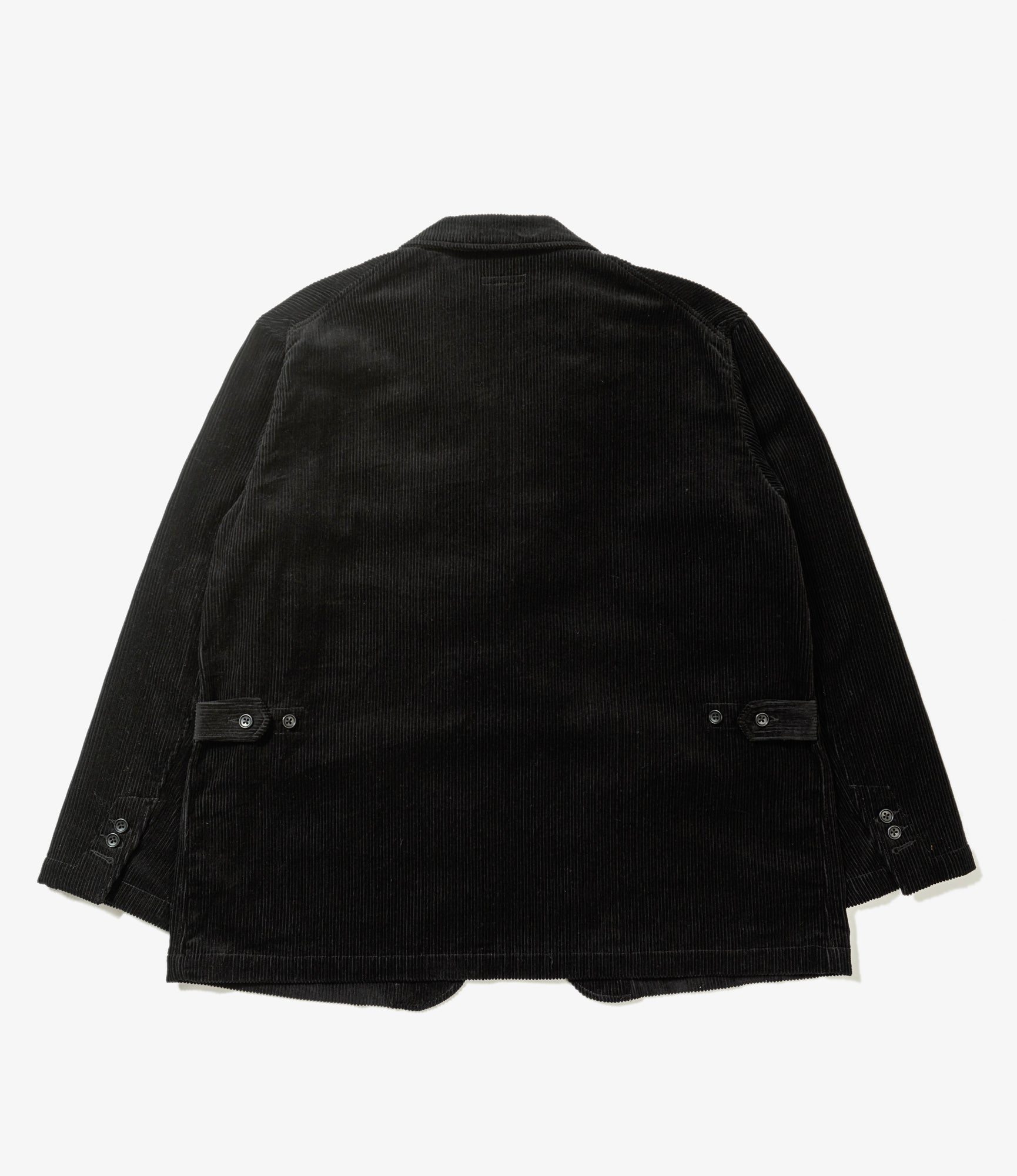 Engineered Garments Cotton 8W Corduroy Loiter Jacket - Black | Garmentory