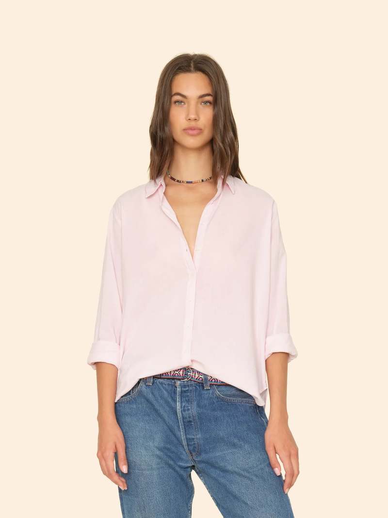 Xirena Beau Shirt - Pink Dew | Garmentory