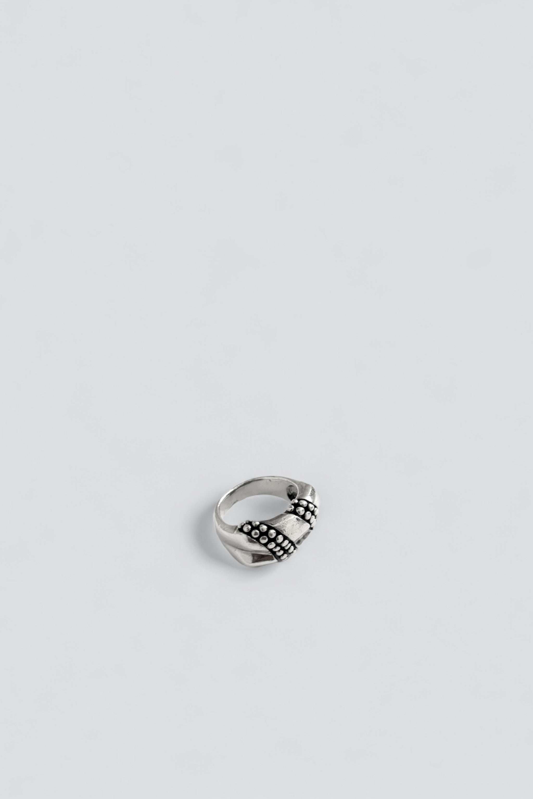 Dotted Band Ring - Sterling Silver | Garmentory