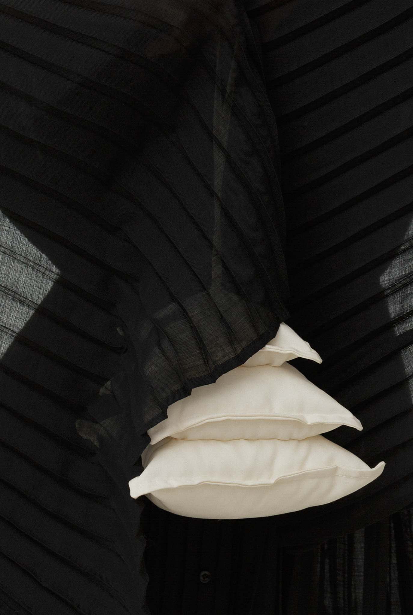 OK KINO Pleated Dress - Black | Garmentory