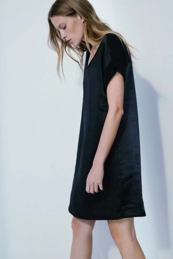 Melissa Nepton Robe Lela - Noir | Garmentory