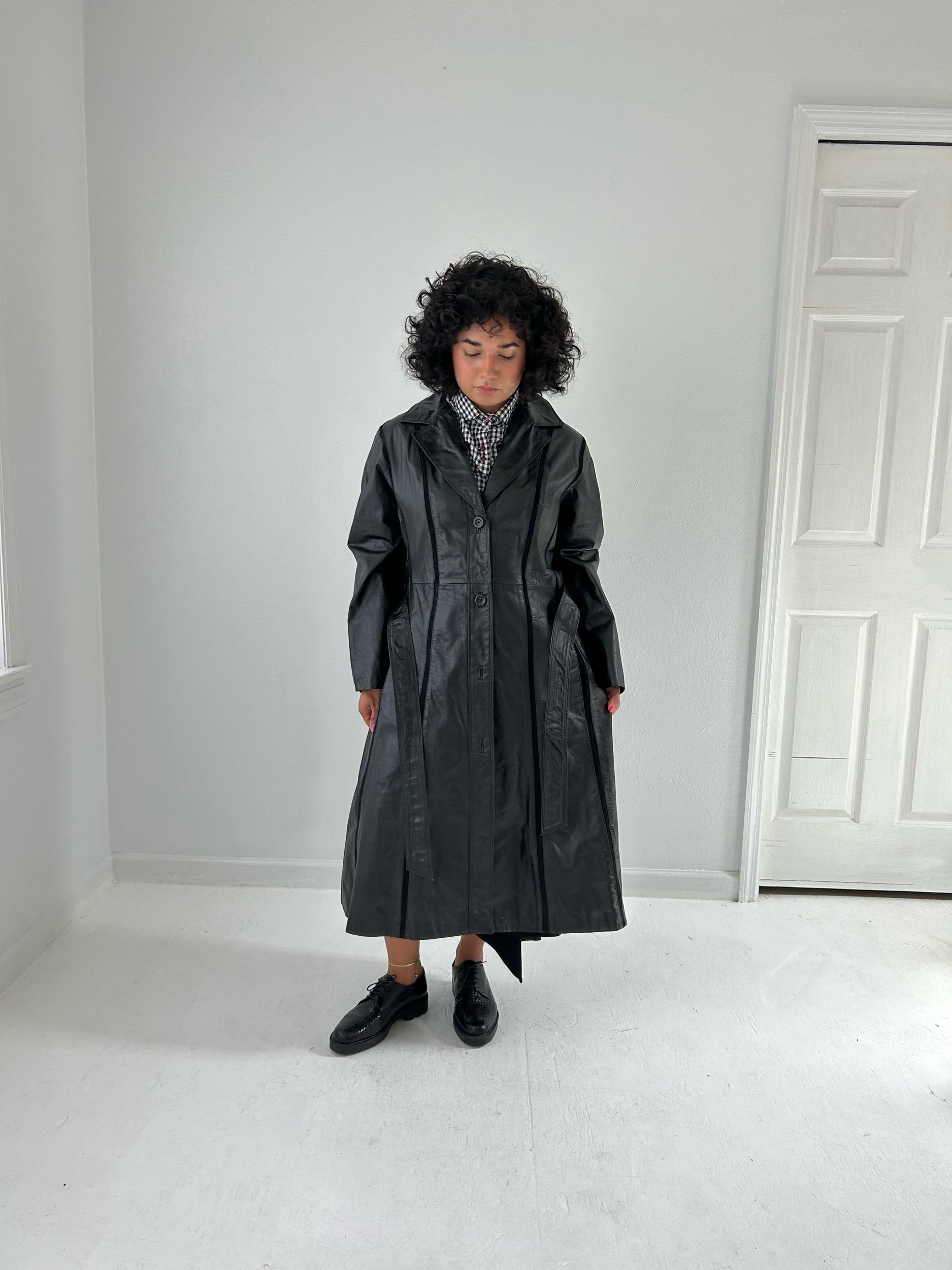 Alex Leather Trench | Garmentory