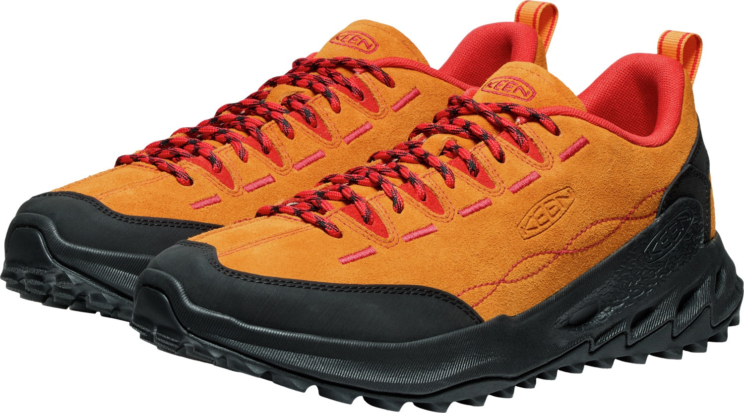 Keen Jasper Zionic Sneakers - Orange Pepper/Aura Orange | Garmentory