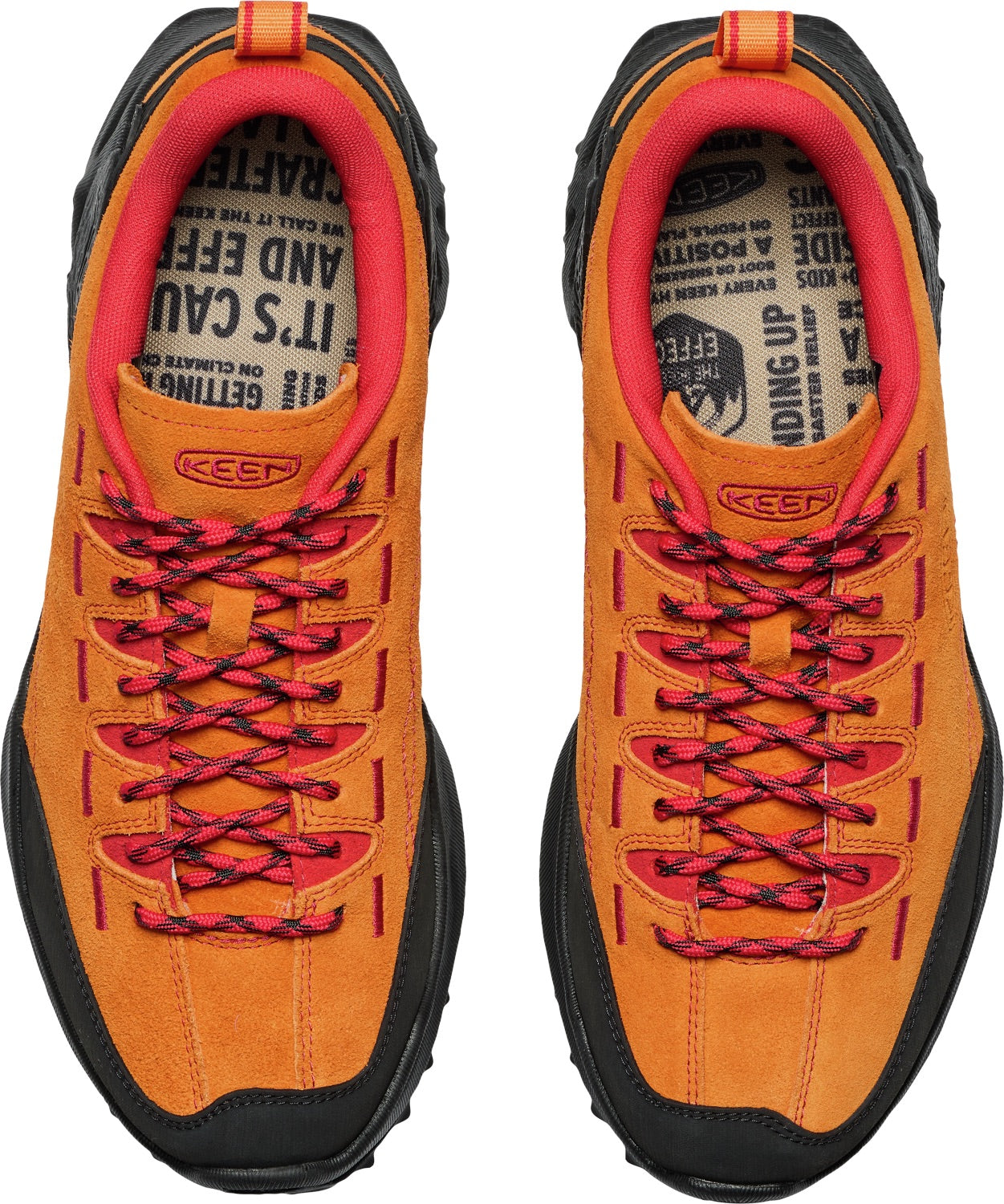 Keen Jasper Zionic Sneakers - Orange Pepper/Aura Orange | Garmentory