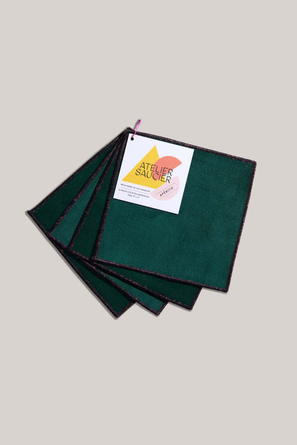 ATELIER SAUCIER Cocktail Napkins - Bird of Paradise | Garmentory