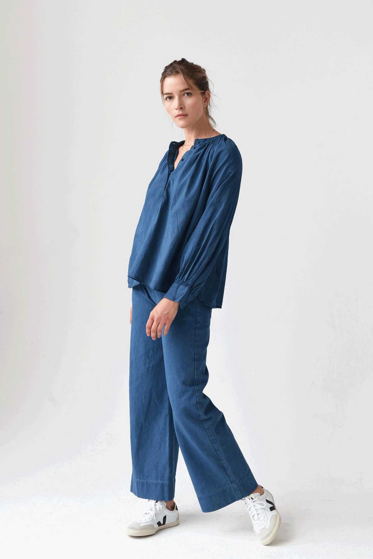 M.PATMOS Foster Shirt - Deep Indigo | Garmentory