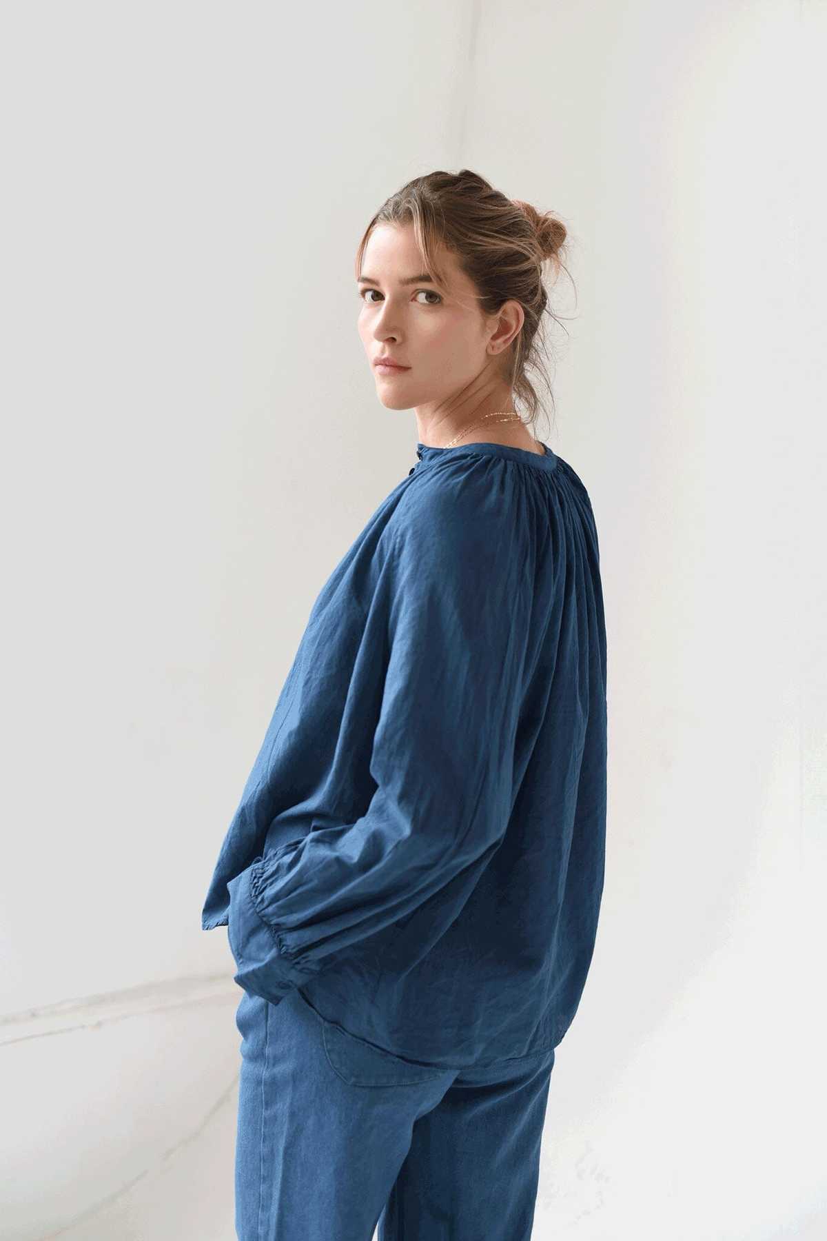 M.PATMOS Foster Shirt - Deep Indigo | Garmentory