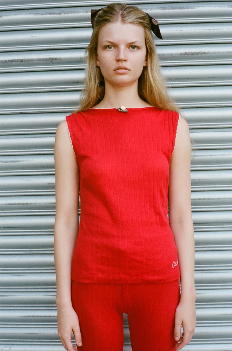 CARO EDITIONS Alexa Jersey Top | Garmentory