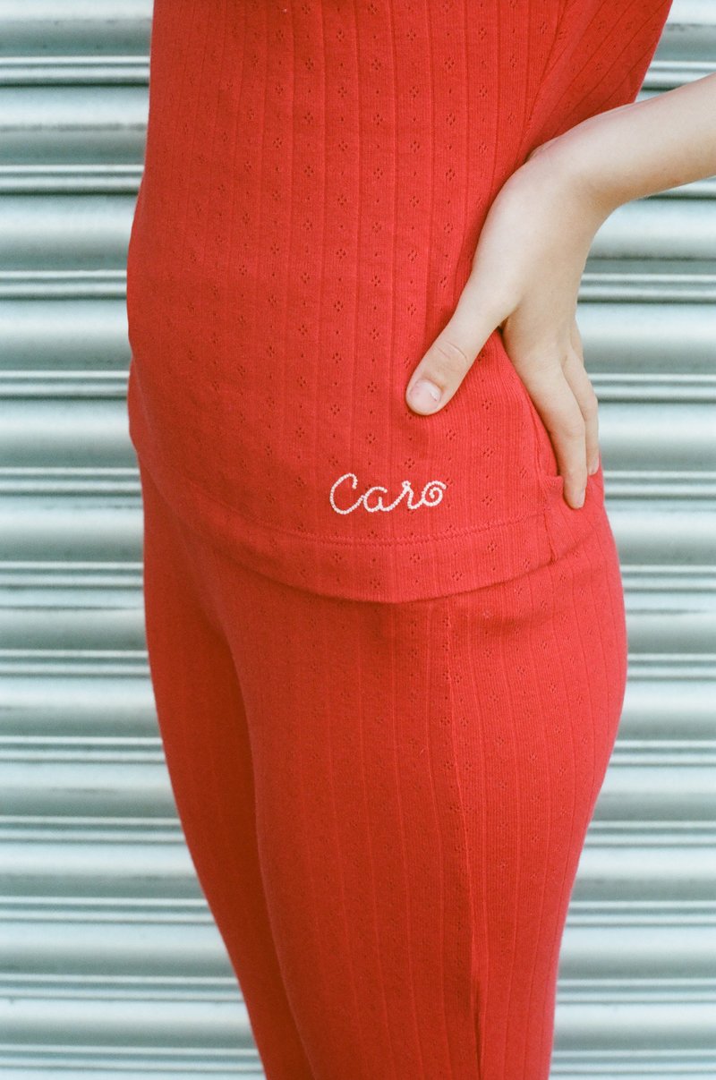 CARO EDITIONS Alexa Jersey Top | Garmentory