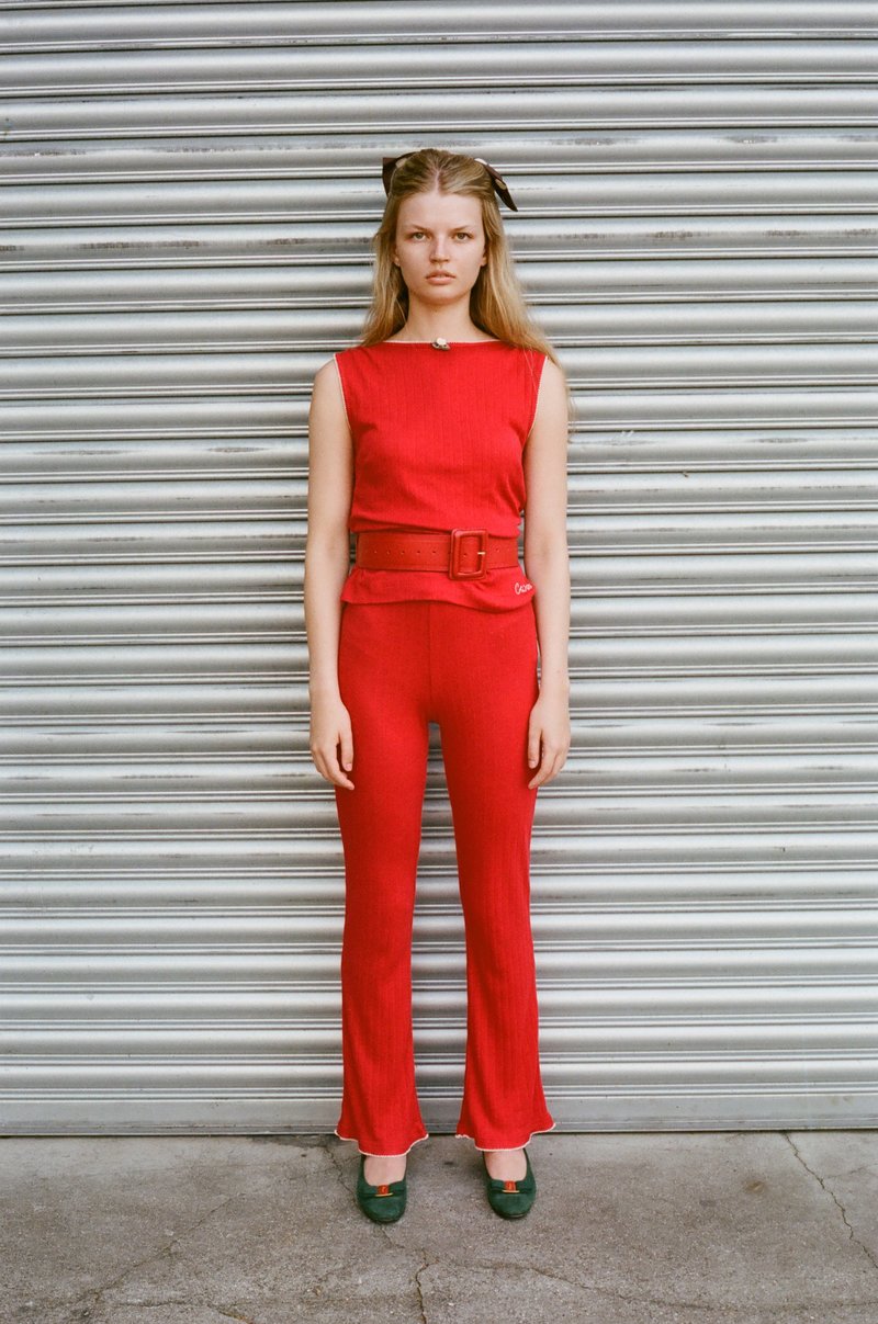 CARO EDITIONS Alexa Jersey Top | Garmentory