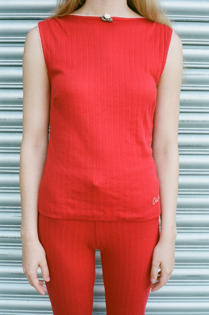 CARO EDITIONS Alexa Jersey Top | Garmentory