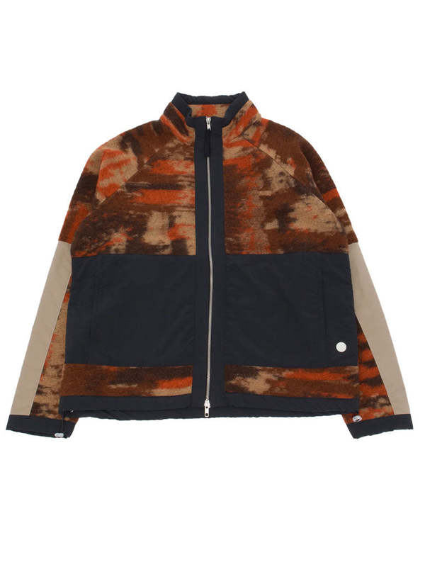 Folk Signal Fleece - Rust Multi Checkerboard | Garmentory