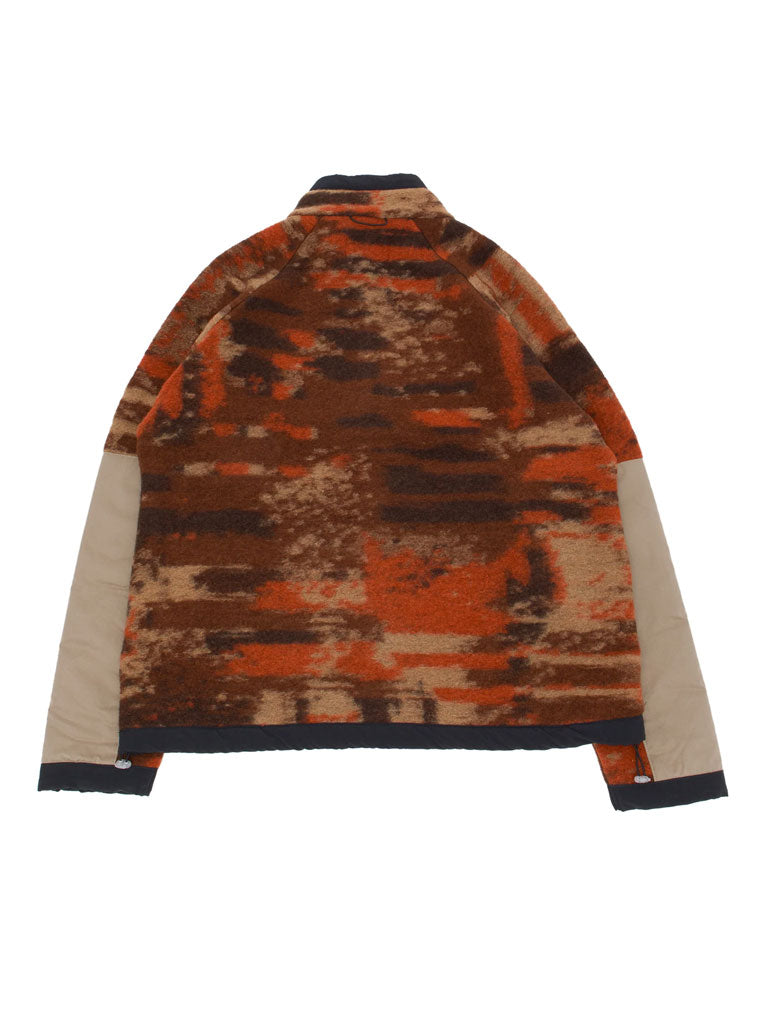 Folk Signal Fleece - Rust Multi Checkerboard | Garmentory