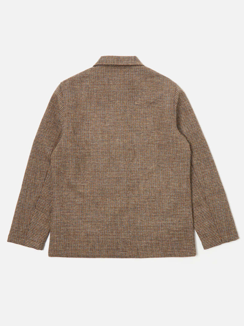 Universal Works Harris Tweed Bakers Jacket - Brown | Garmentory