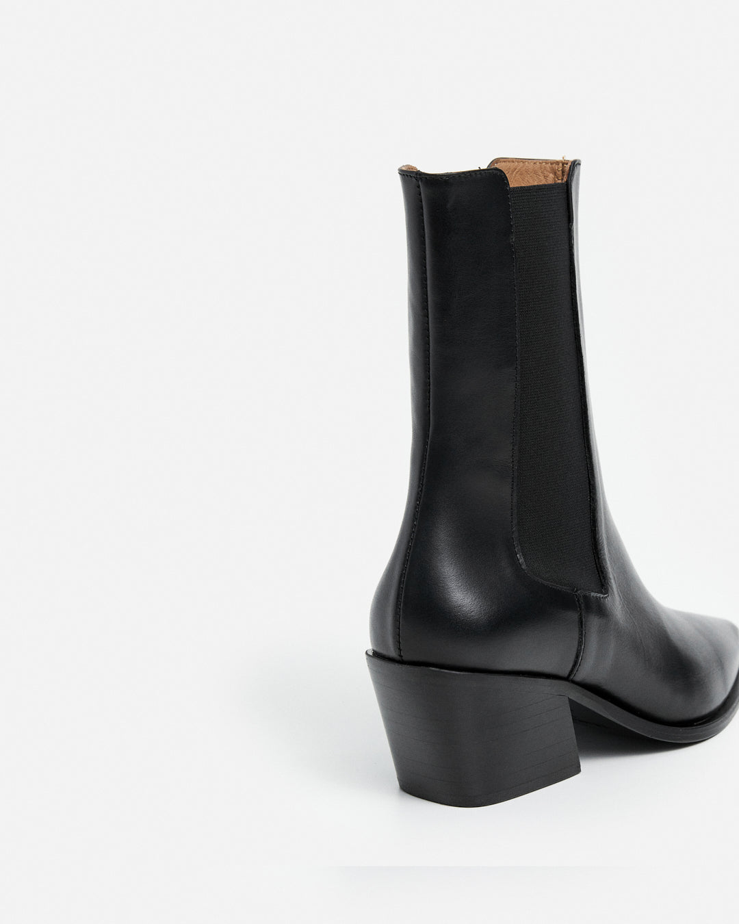 Flattered Sandra Black Leather Boots - Black | Garmentory