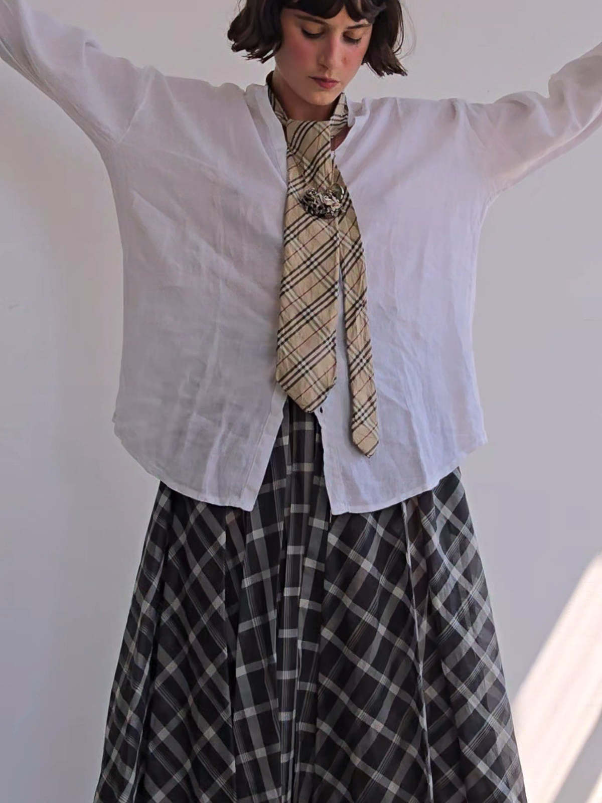 Italian Linen Blouse - White | Garmentory