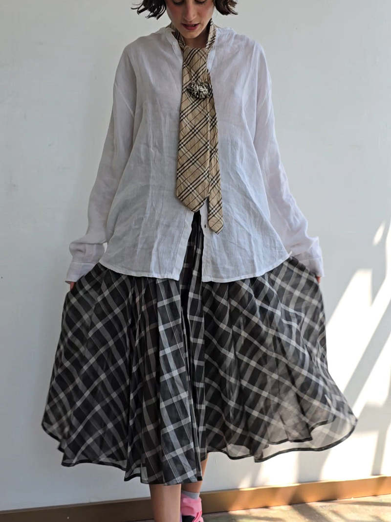 Italian Linen Blouse - White | Garmentory