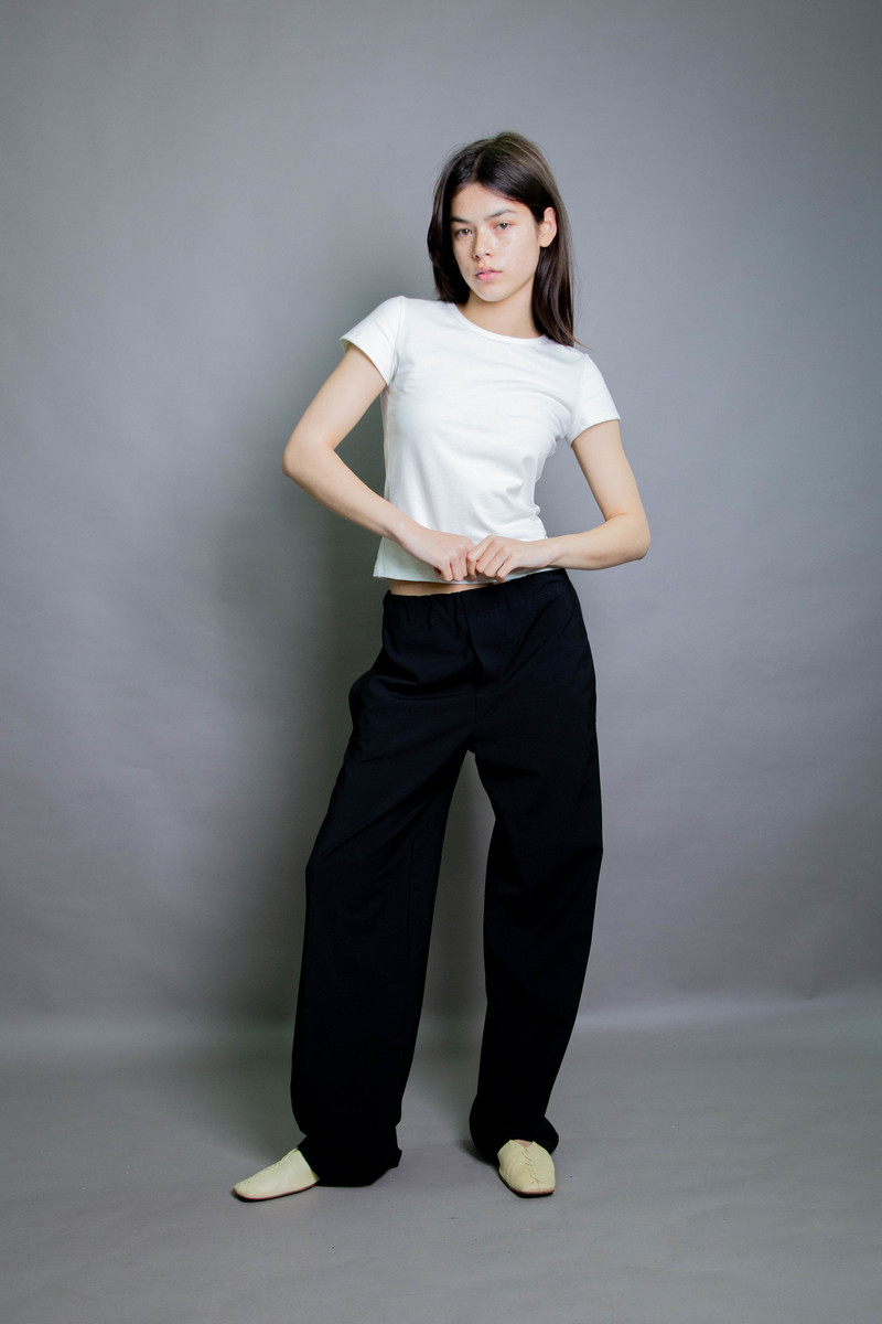 Rachel Mills SS BB Tee - Off White Organic | Garmentory
