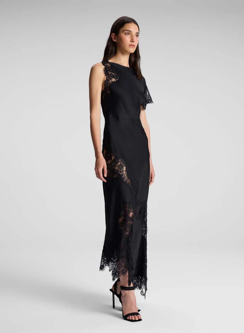 A.L.C. ALC Alessia Dress - Black | Garmentory