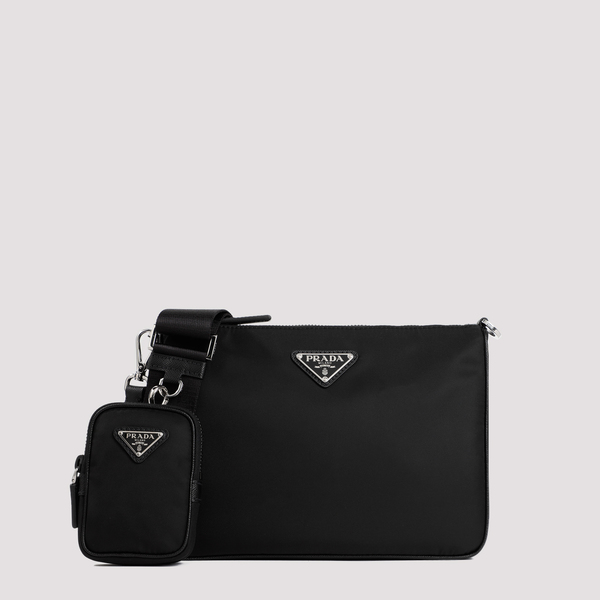 Prada Bandoliera Recycled Polyamide Bag - Black | Garmentory