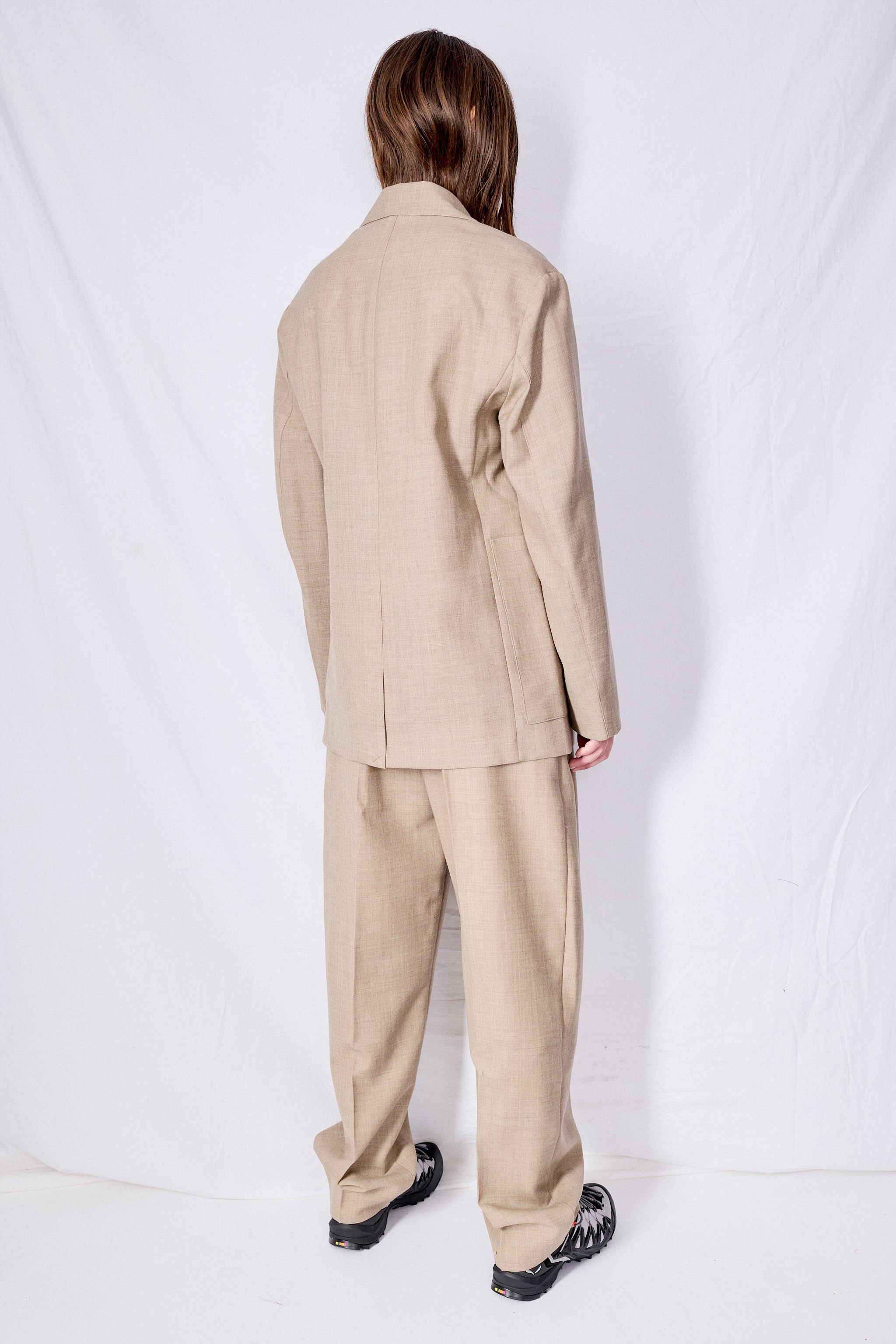 Studio Nicholson Conde Jacket - Straw Melange | Garmentory