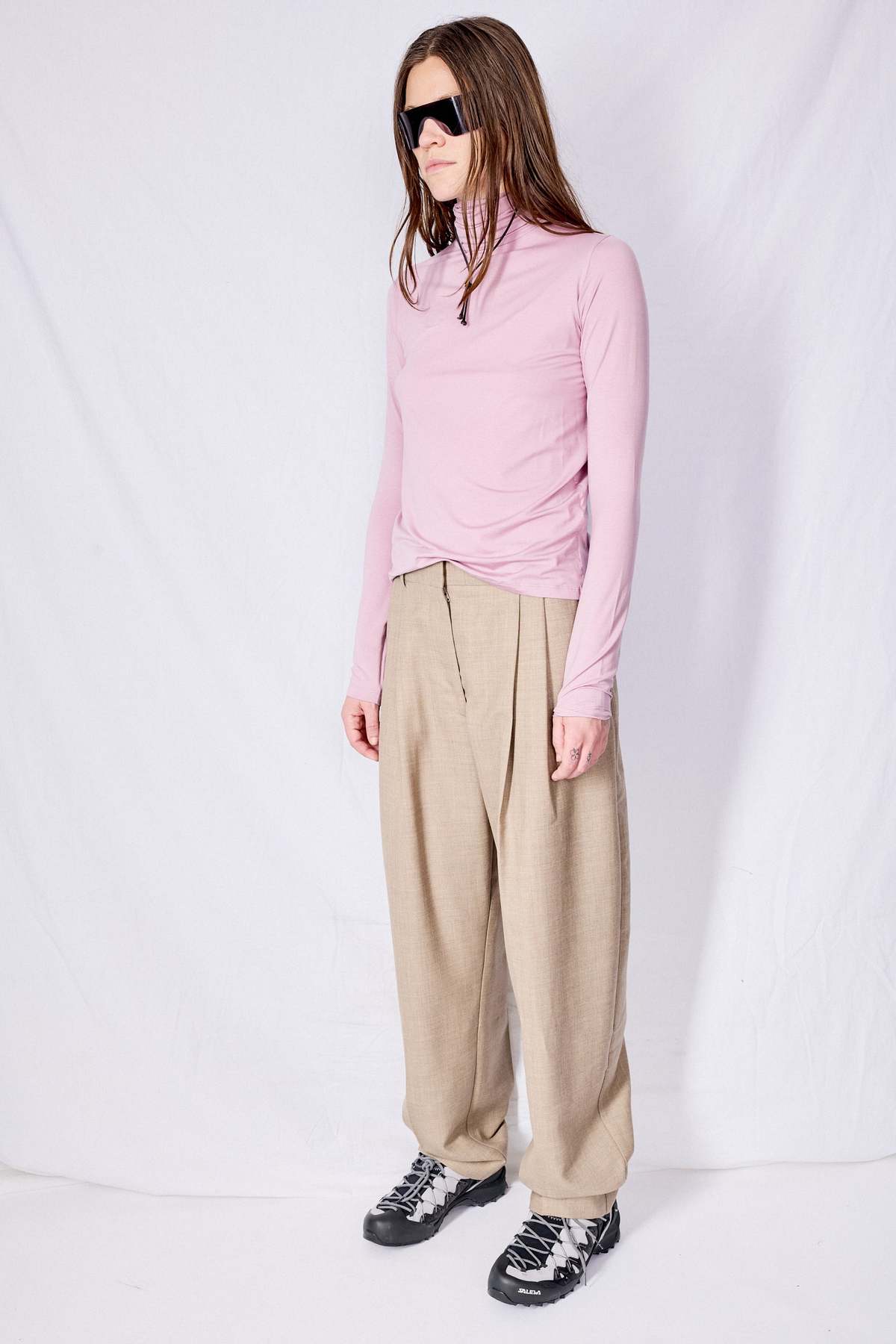 Studio Nicholson Sperro Pant - Straw Melange | Garmentory