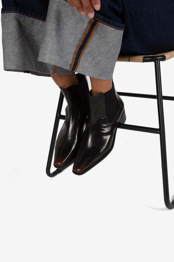 "INTENTIONALLY __________." RATIO CHELSEA BOOT - SIENNA COMBO | Garmentory