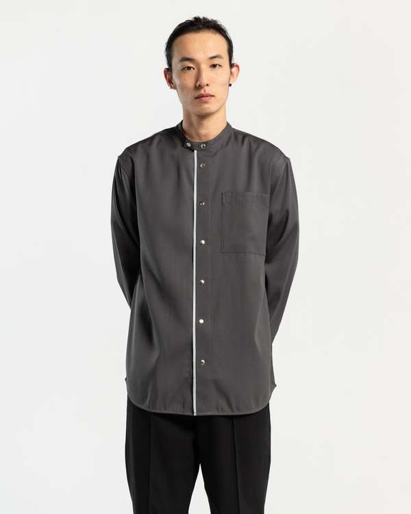 OAMC Muir Shirt - Dark Grey | Garmentory