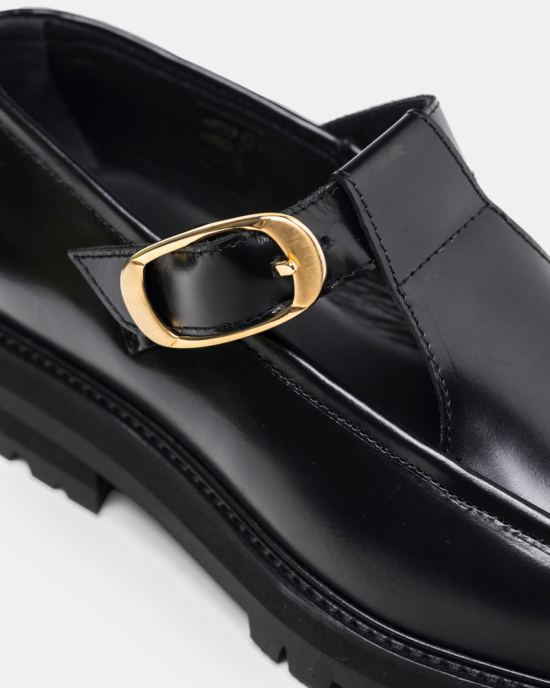 Ernest W. Baker T Bar Loafers - Black | Garmentory