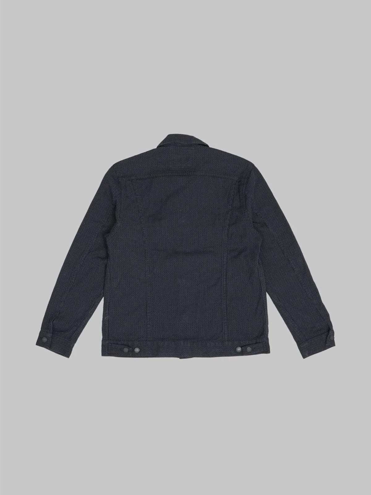 Pure Blue Japan Sashiko Type II Jacket - Grey | Garmentory