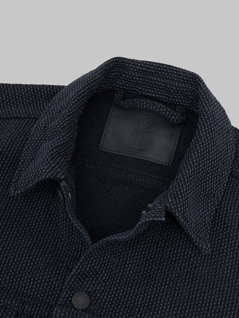 Pure Blue Japan Sashiko Type II Jacket - Grey | Garmentory