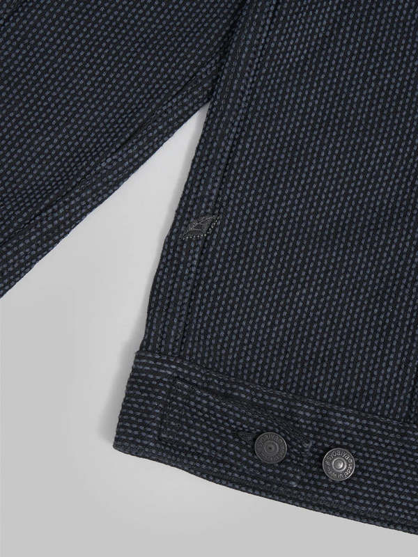 Pure Blue Japan Sashiko Type II Jacket - Grey | Garmentory