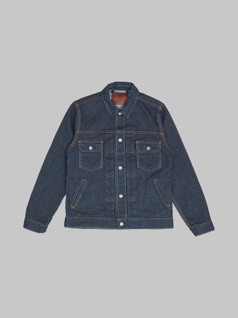 Pure Blue Japan Sashiko Type II Jacket - Indigo | Garmentory