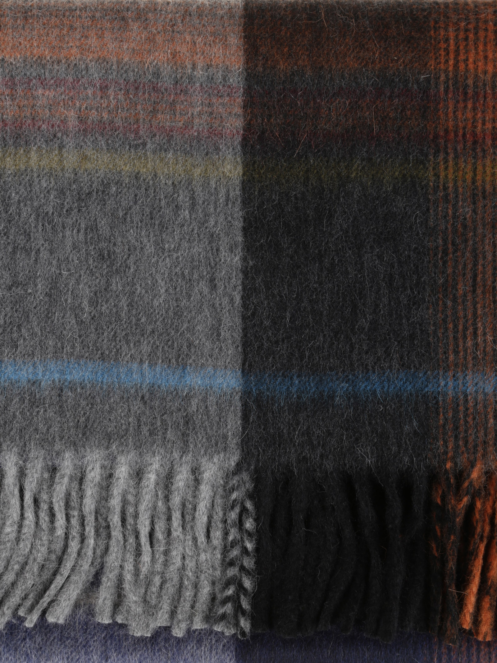 BEGG SCOTLAND JURA.FLORENCE Scarf - Charcoal/Khaki | Garmentory