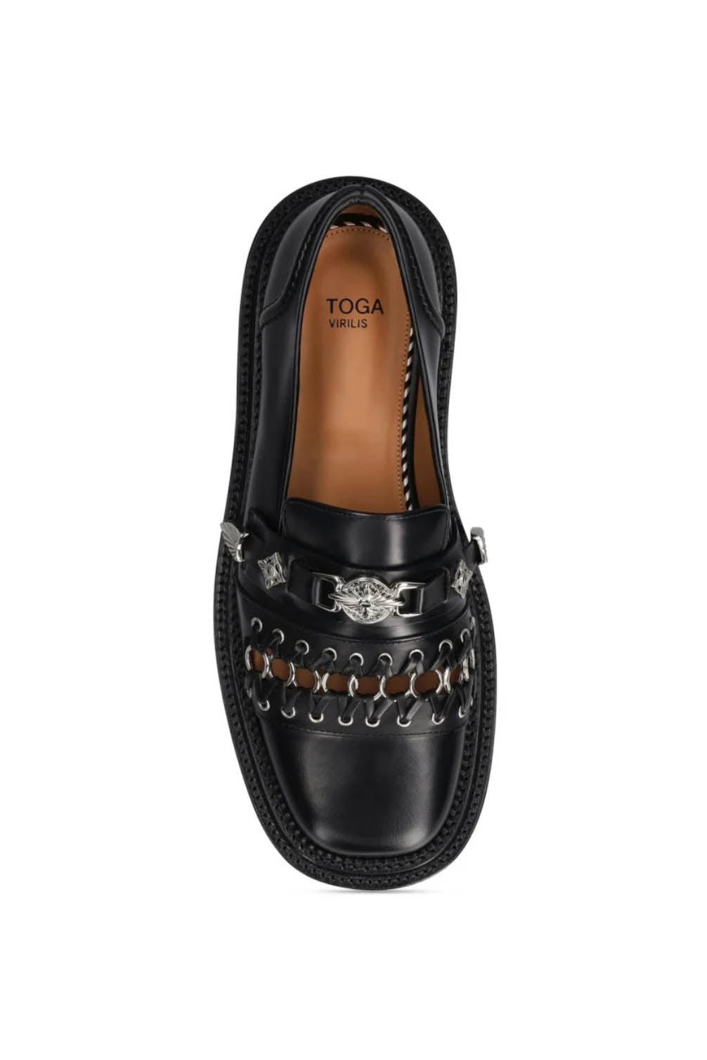 Toga Pulla Ring Metal Loafer - Black | Garmentory