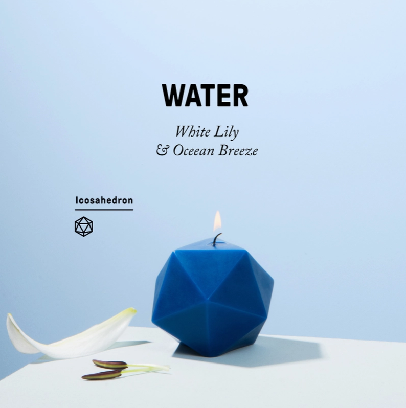 54 Celsius Elements Scented Candle - Water | Garmentory