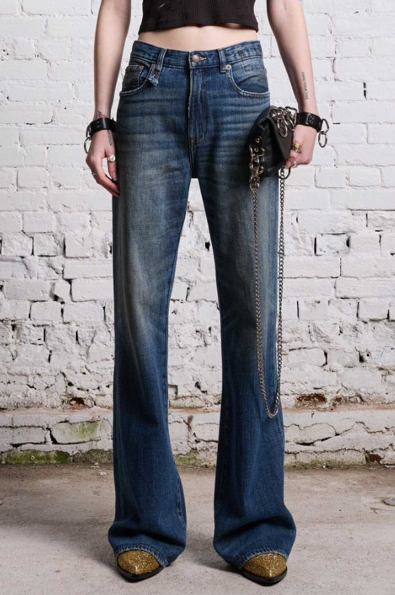 R13 Jane Straight Leg Jean - Dane Indigo | Garmentory