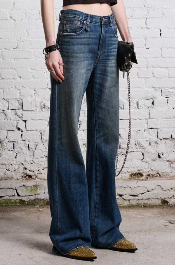 R13 Jane Straight Leg Jean - Dane Indigo | Garmentory
