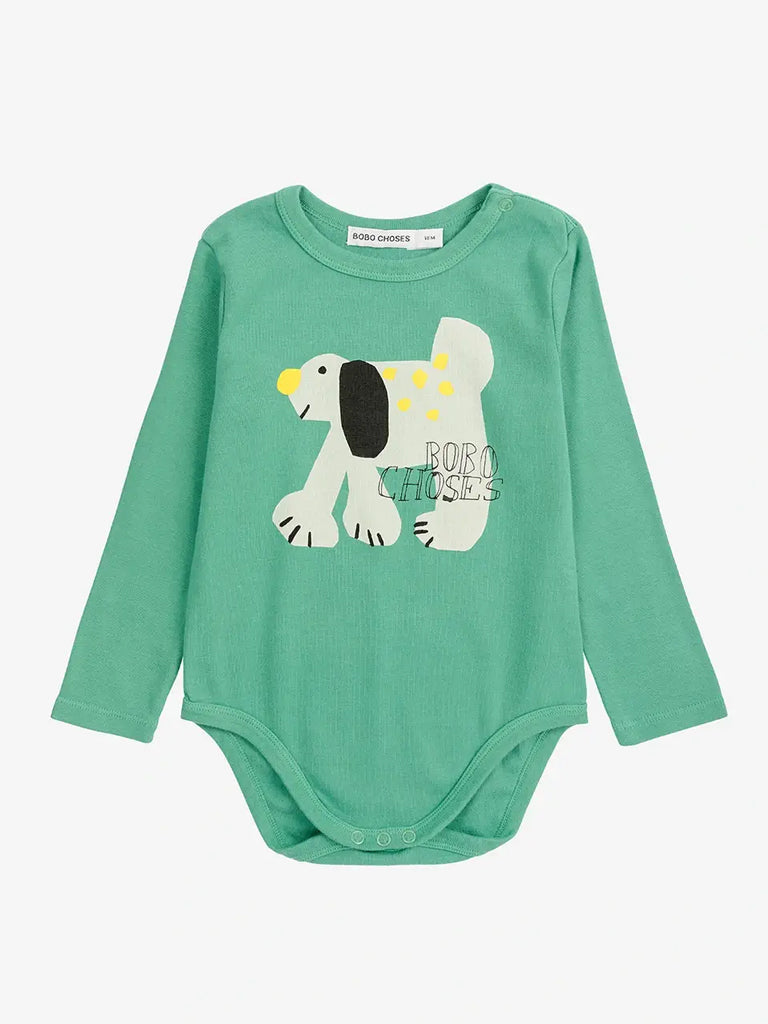 Bobo Choses Baby Fairy Dog Body - Green | Garmentory