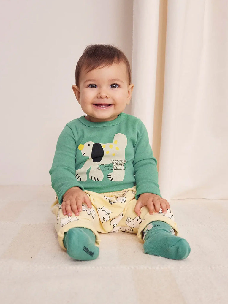 Bobo Choses Baby Fairy Dog Body - Green | Garmentory